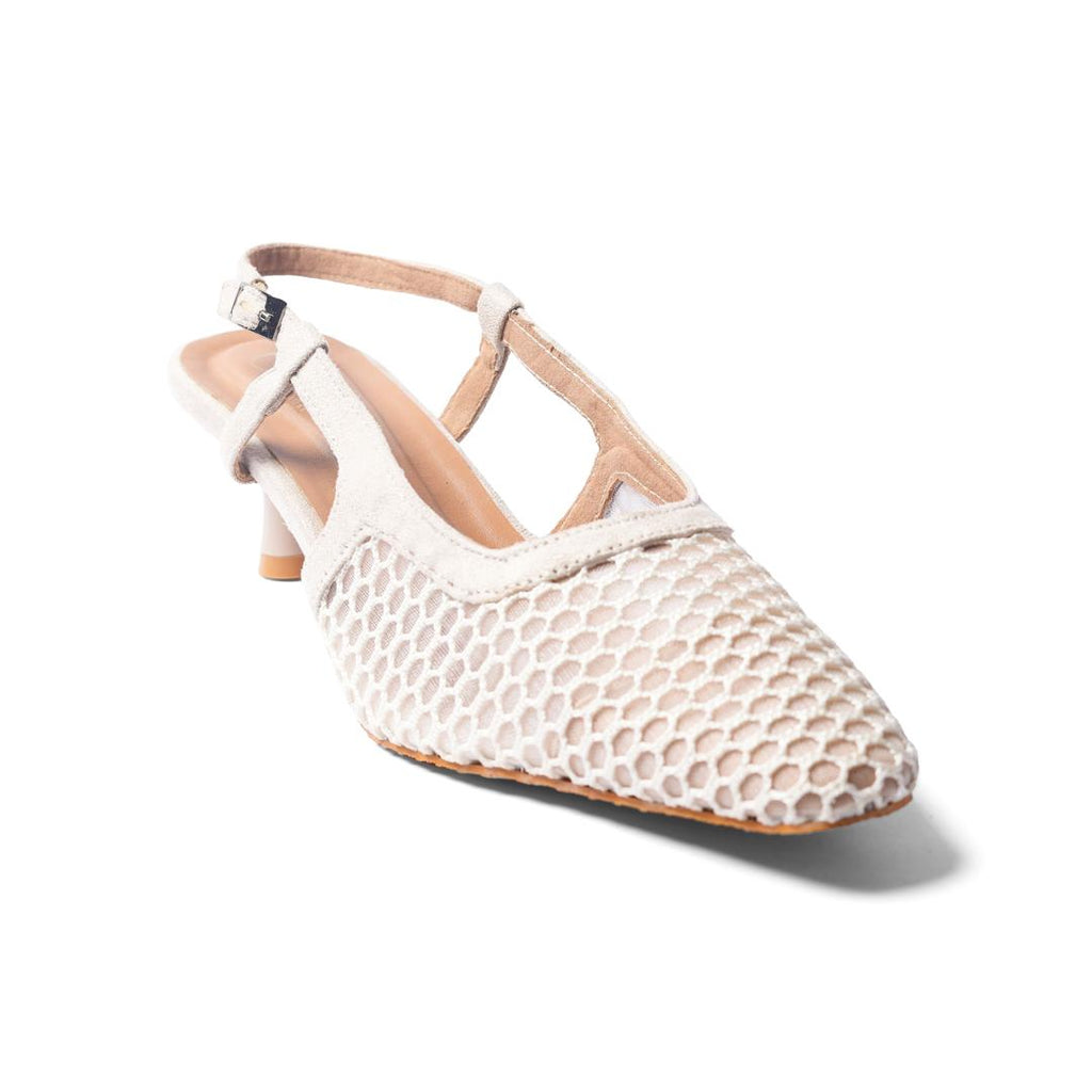 Jessica Lendrilla Shoe 7 5 Ivory