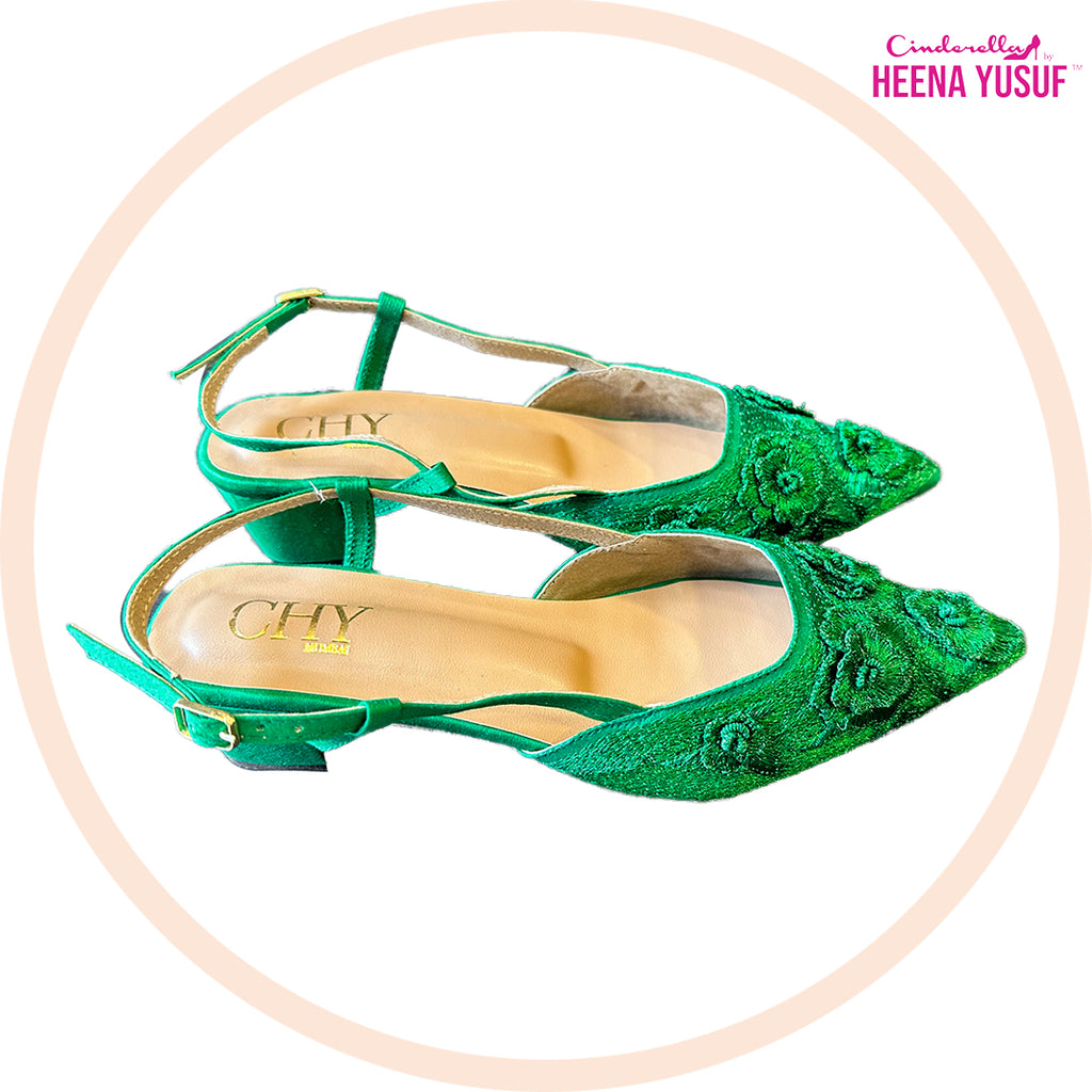GREEN SHY – Cinderella by Heena Yusuf
